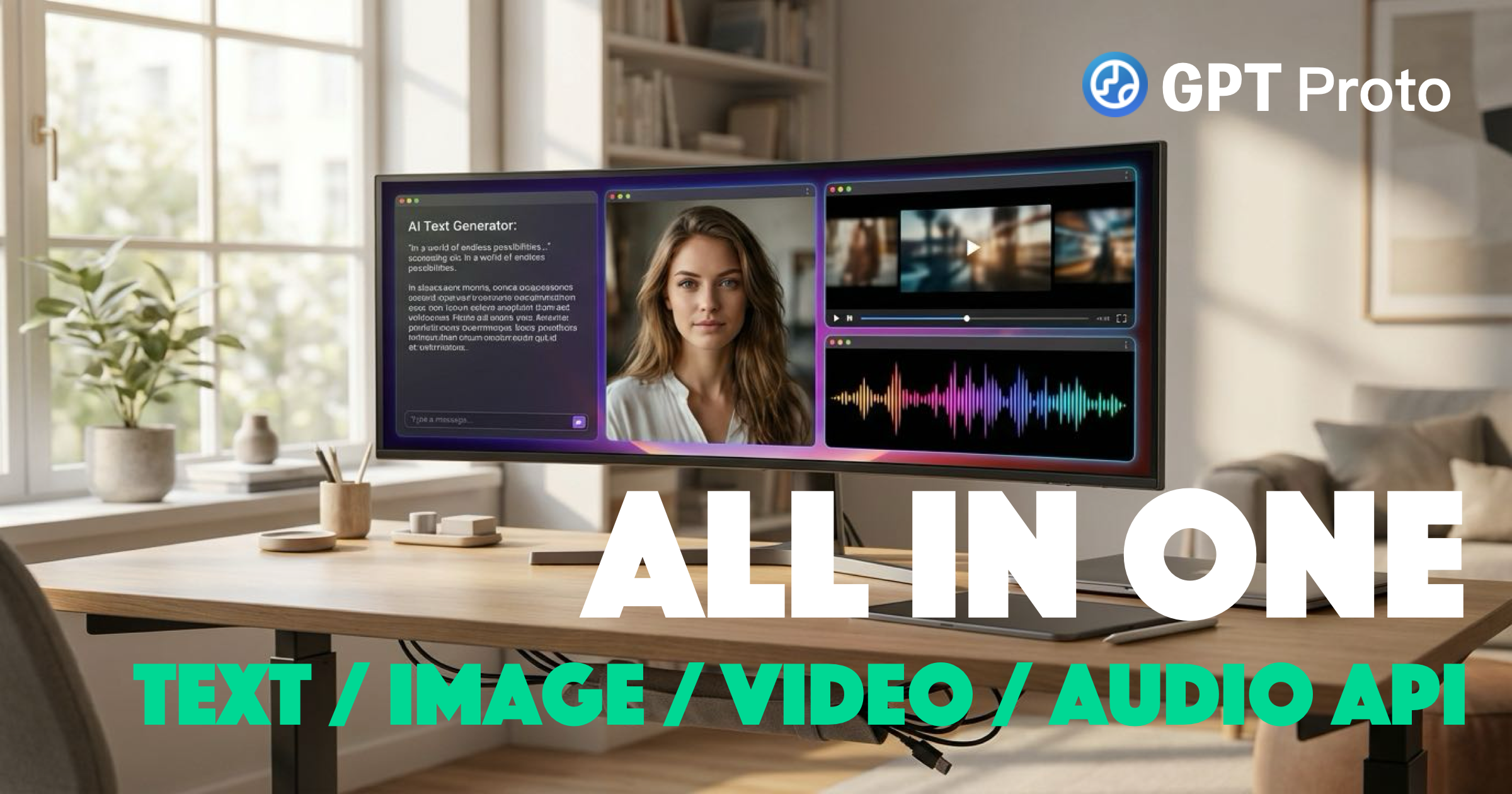 Stable & Affordable AI API for Image, Video Gen | GPT Proto